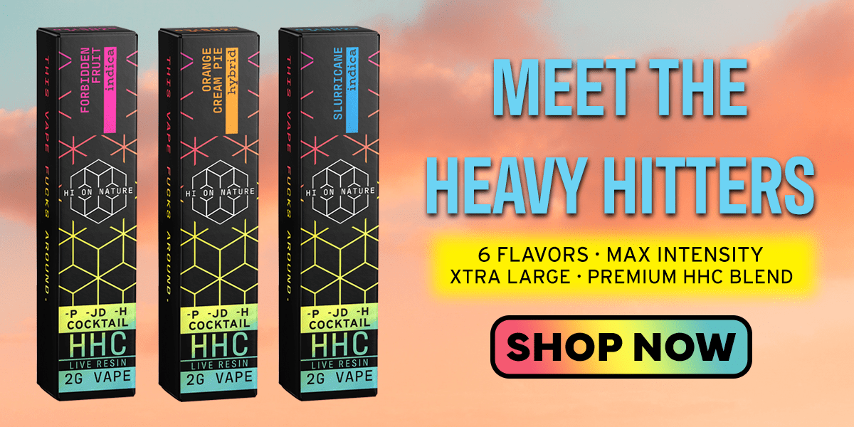 Hi on Nature Premium D8 (Delta 8) Products and HHC Power Blends – HoN